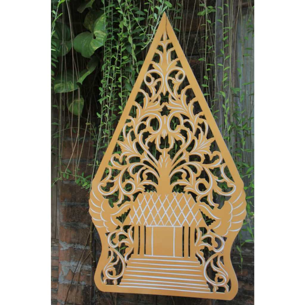Jual Ukiran gunungan wayang spon eva untuk dekorasi pelaminan motif ...
