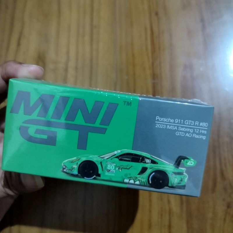Jual mini gt Porsche 911 gt3 r rexy | Shopee Indonesia