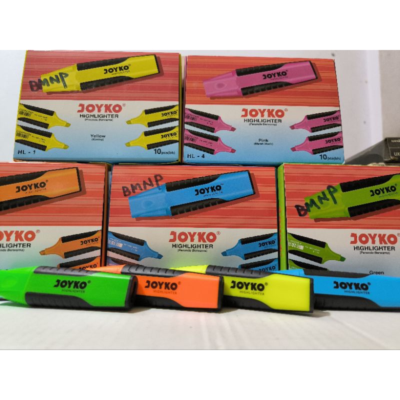 Jual Higlighter joyko/stabilo joyko per pcs | Shopee Indonesia