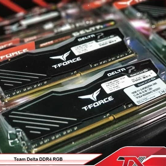Jual Team Delta DDR4 RGB PC28800 3600Mhz Dual Channel 16GB (1X16GB ...