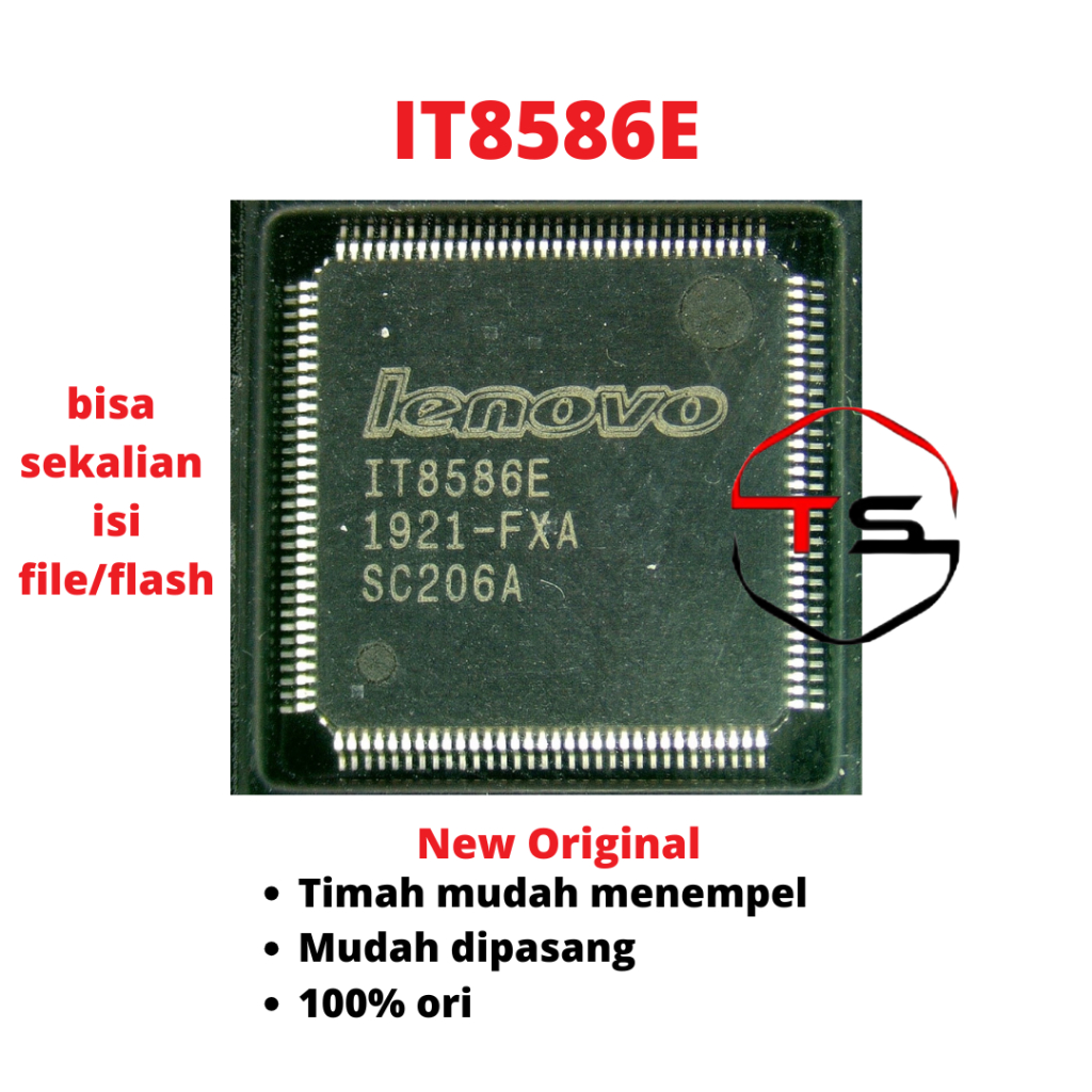 Jual IC IT8586E IT8586 E IT 8586 E Sekalian Isi Flash Flashing New ...