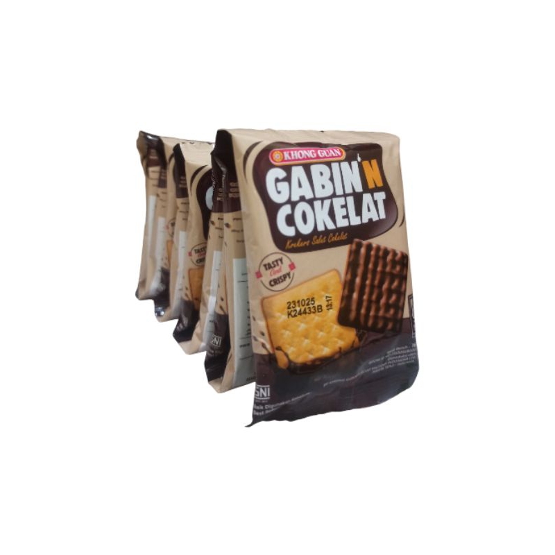 Jual KG Biskuit Gabin Rasa Cokelat Renceng isi 10pcs | Shopee Indonesia