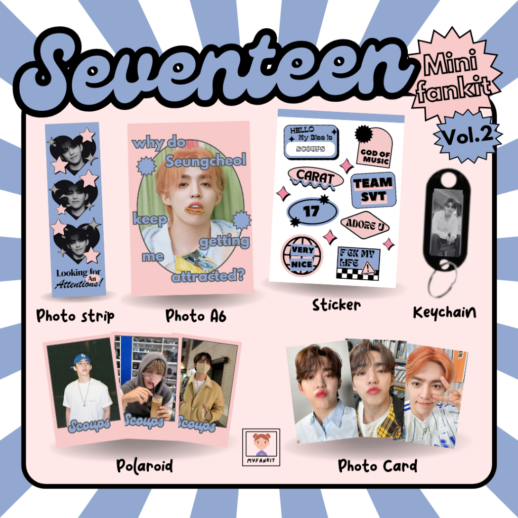 Jual [VOL.2] MINI FANKIT SEVENTEEN / FREEBIES KONSER / GIFT BOX KPOP ...