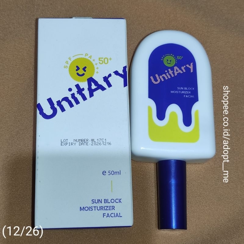 Jual UNITARY SUN BLOCK MOISTURIZER SUNSCREEN | Shopee Indonesia