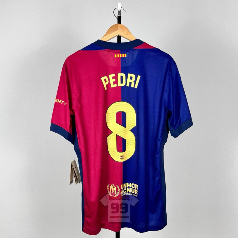 Jual Barcelona 24/25 Home Kit Stadium Adult Jersey - Size L - Nameset ...