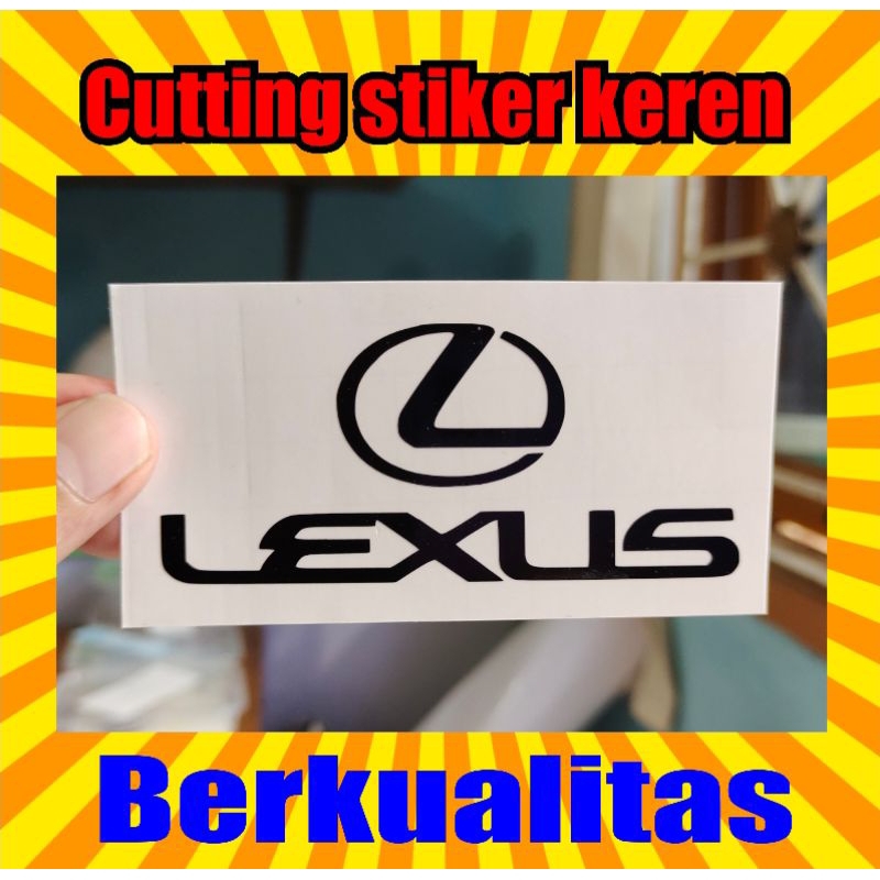 Jual stiker cutting Lexus sticker murah | Shopee Indonesia