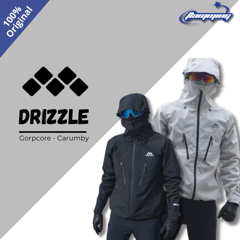 Jual Jaket Gunung Gorpcore Carumby Drizzle Waterproof | Shopee Indonesia