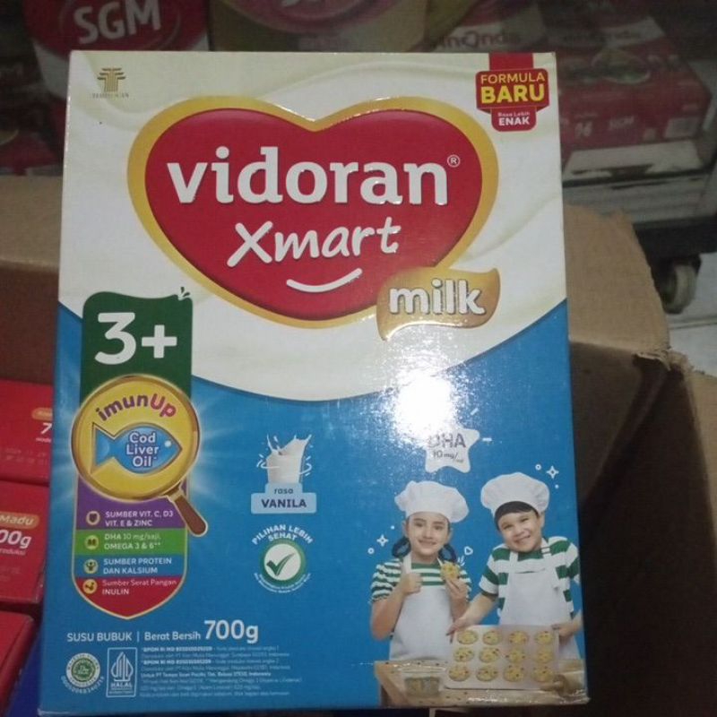 Jual Vidoran Xmart Milk 3+ 725g rasa vanila | Shopee Indonesia