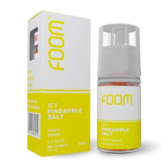 Jual Liquid Pod Foom Icy Pineapple Salt Nic 30MG 30ML by Foom Lab ...