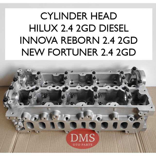Jual DEKSEL CYLINDER HEAD HILUX 2GD INNOVA REBORN DIESEL 2.4 2GD ...