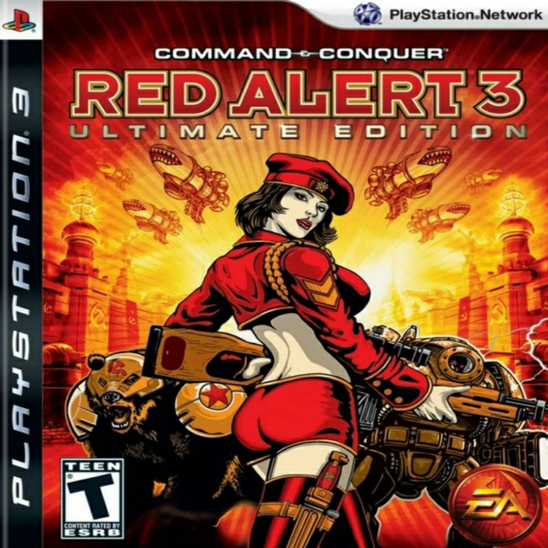Jual Bluray disc game ps3 hen/cfw Command and Conqueror Red Alert 3 (game mmcm/multimen ...