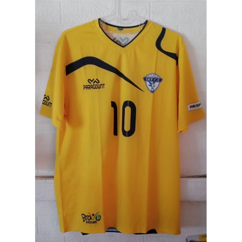 Jual Jersey soccer club kuning 10 | Shopee Indonesia