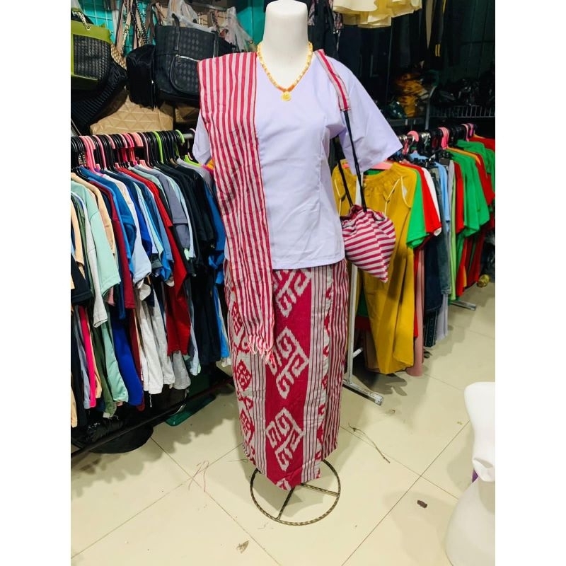 Jual Baju Setelan 1 Set Tenun Jepara ( Adat Toraja ) | Shopee Indonesia