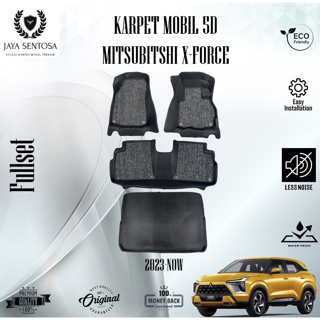 Jual Karpet Mobil 5D Mitsubitshi XForce 2023-2024 + Alas Kaki Karpet 7D ...