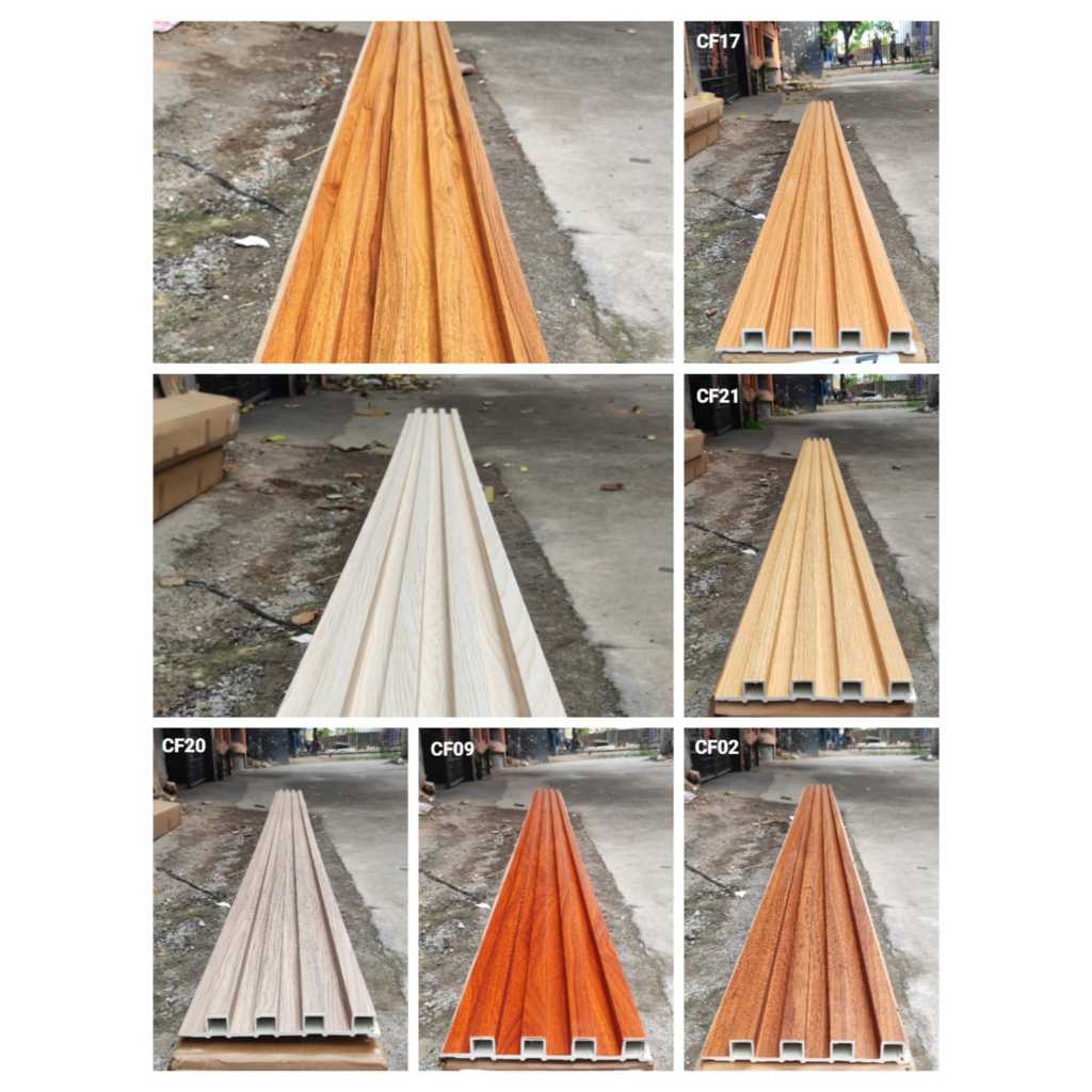 Jual wallpanel WPC wallpanel dinding WPC partisi dinding motif kayu ...