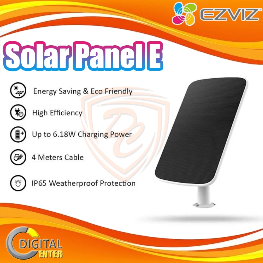 Jual Ezviz Solar Panel E (Type-C) For EZVIZ Battery Camera | Shopee ...