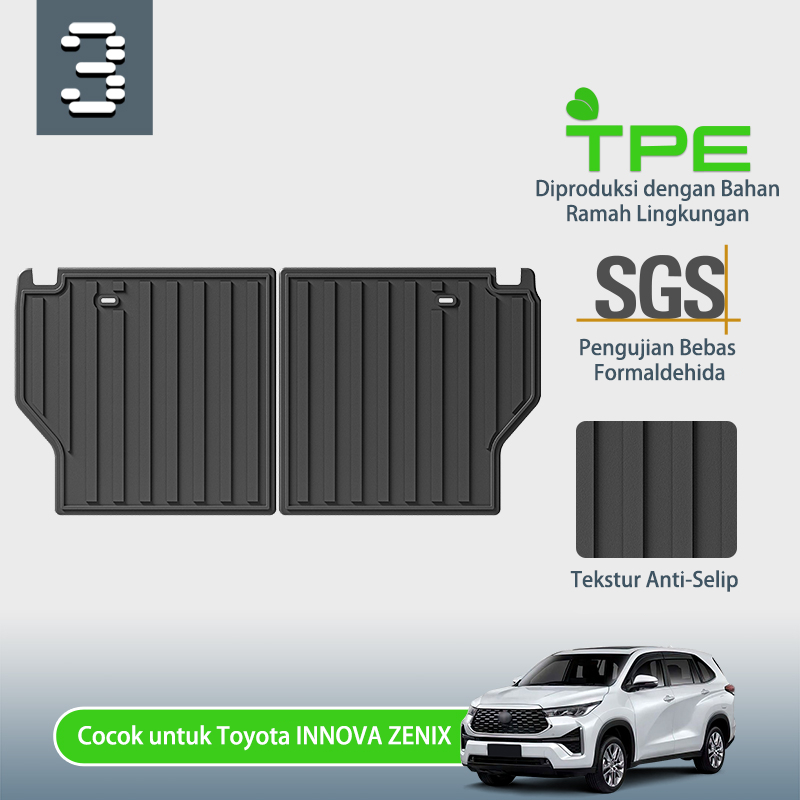 Jual Toyota INNOVA ZENIX Karpet Mobil alas kaki karet mobil bagasi ...