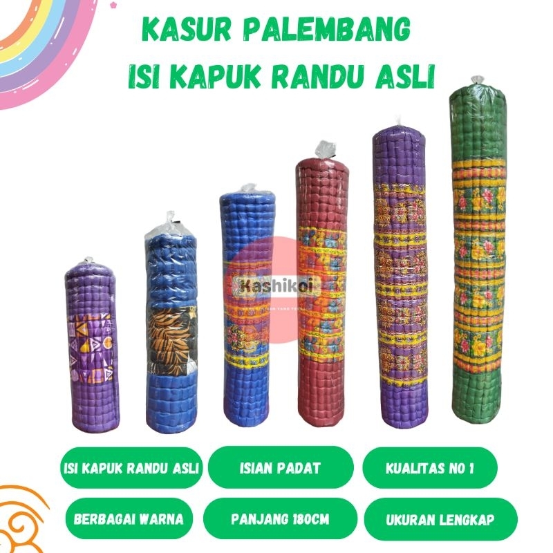 Jual KASUR LANTAI PALEMBANG ISI KAPUK RANDU ASLI 100% ORIGINAL - TEBAL ...