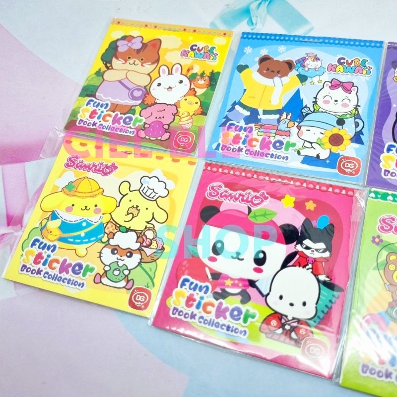 Jual FUN STICKER BOOK COLLECTION KARTUN MIX / CIEL BLEU SHOP | Shopee ...