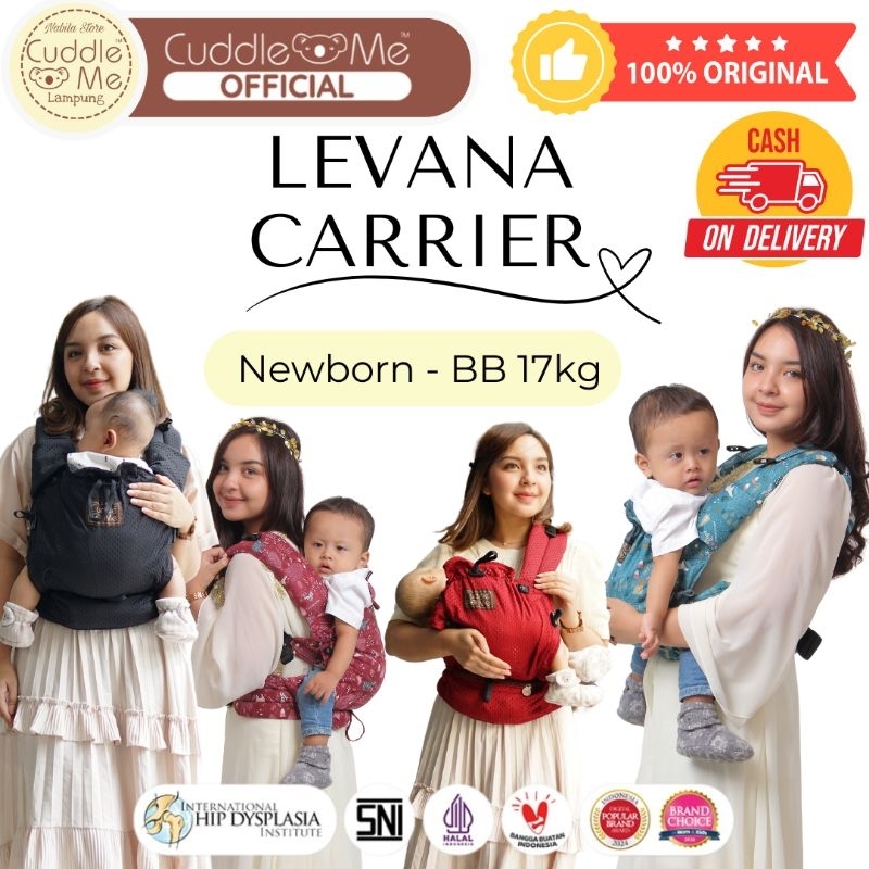 Jual Gendongan Bayi Cuddle Me | Cuddleme Levana Carrier | Gendongan ...