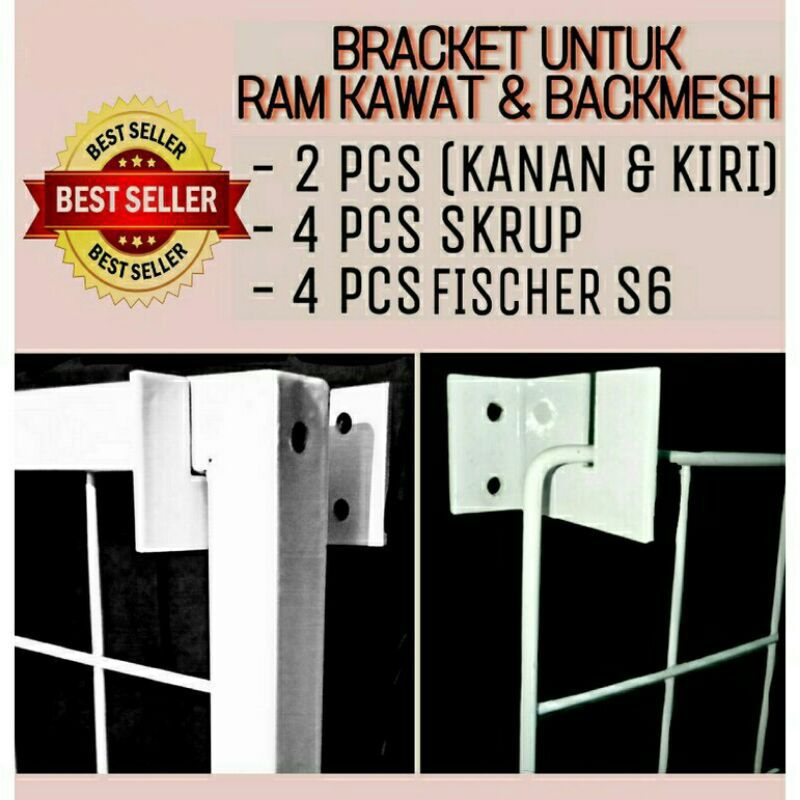 Jual BRACKET BESI/PENGAIT RAM BINGKAI/DUDUKAN RAM DISPLAY | Shopee ...