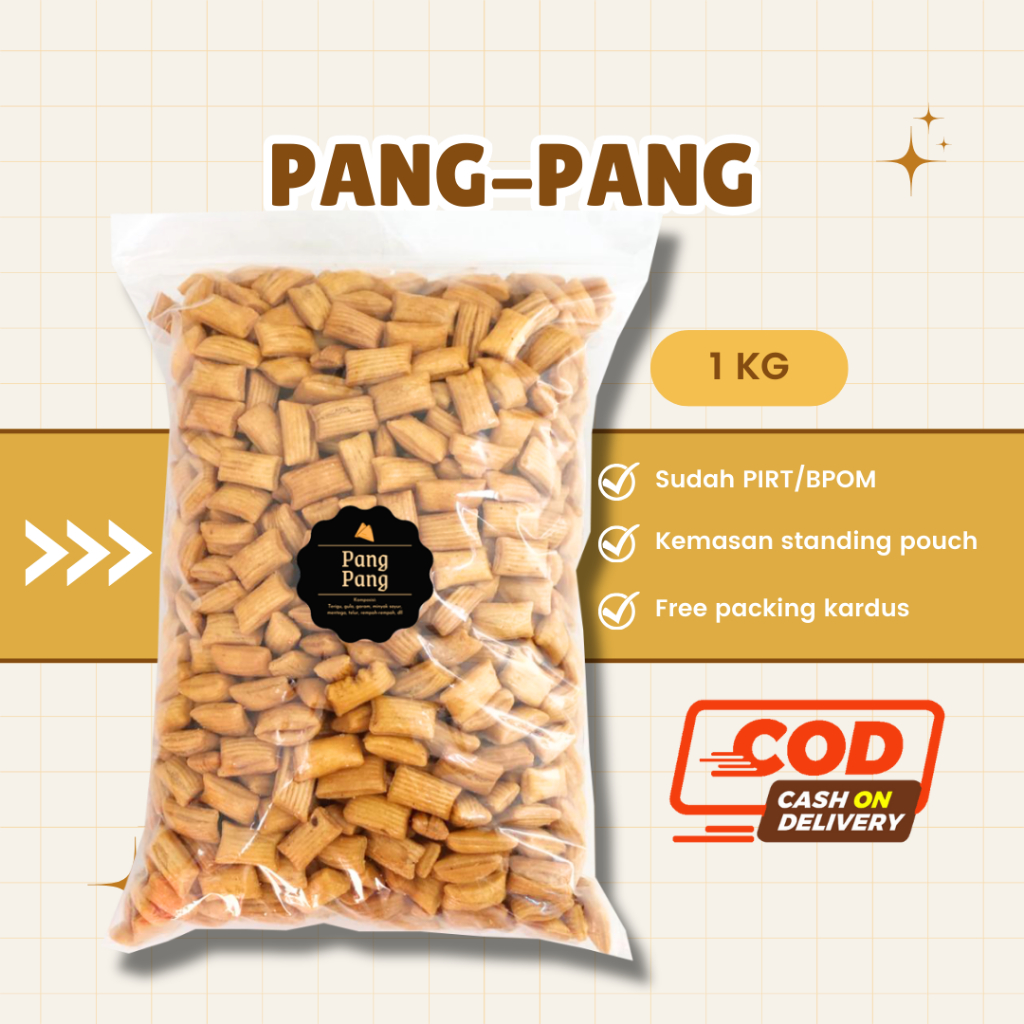 Jual [DELISH SNACKS] Pang-Pang (Grosir) 250gr 500gr 1 KG / Snack ...