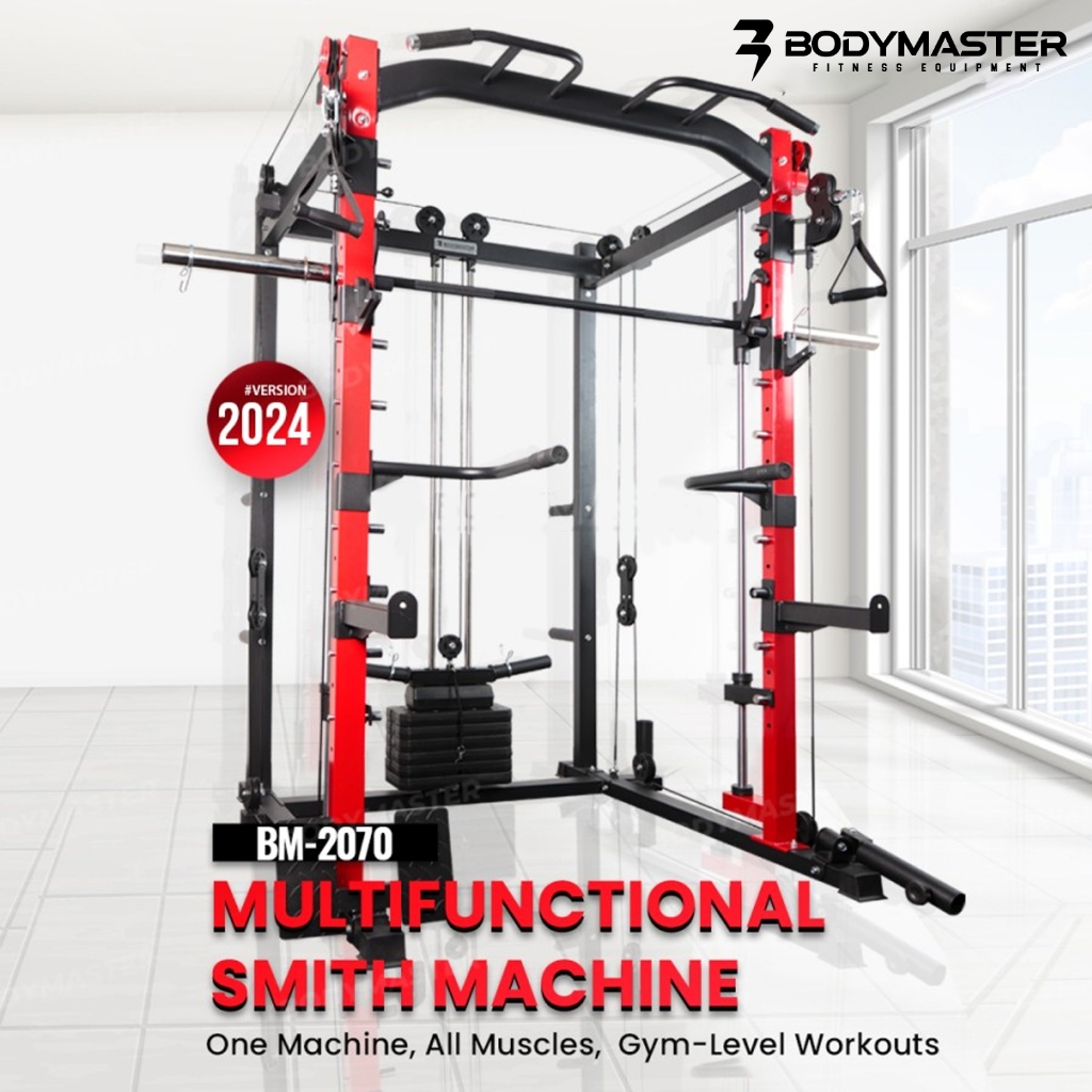 Jual BODYMASTER Smith Machine Functional Trainer BM-2070 - Squat Power ...
