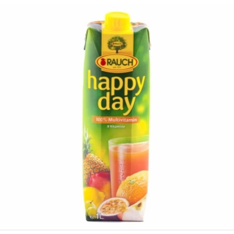 Jual RAUCH HAPPY DAY MULTI VITAMIN 1 LITER | JUS BUAH | Shopee Indonesia