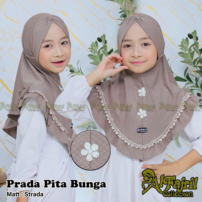 Jual [ALFAJRIL] Hijab Anak Prada Pita Bunga 2-7 Tahun - Jilbab Anak Paud Tk Lucu Murah | Shopee ...