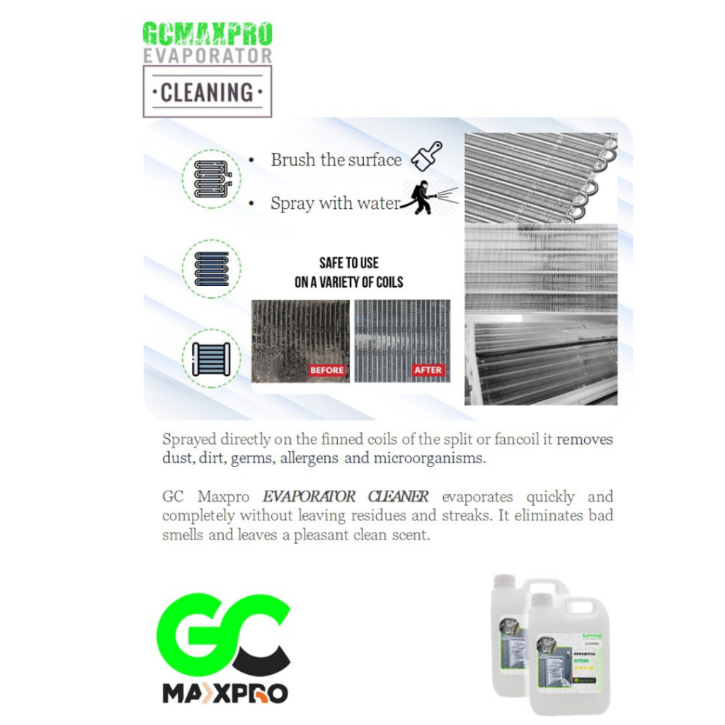 Jual Aluminium Coil Cleaner GC MAXPRO/ Evaporator Cleaner GC MAXPRO ...