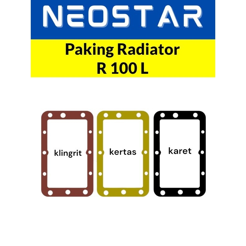Jual Packing Radiator R 100L Gasket Lower R100 Paking Hopper Bawah R100 ...