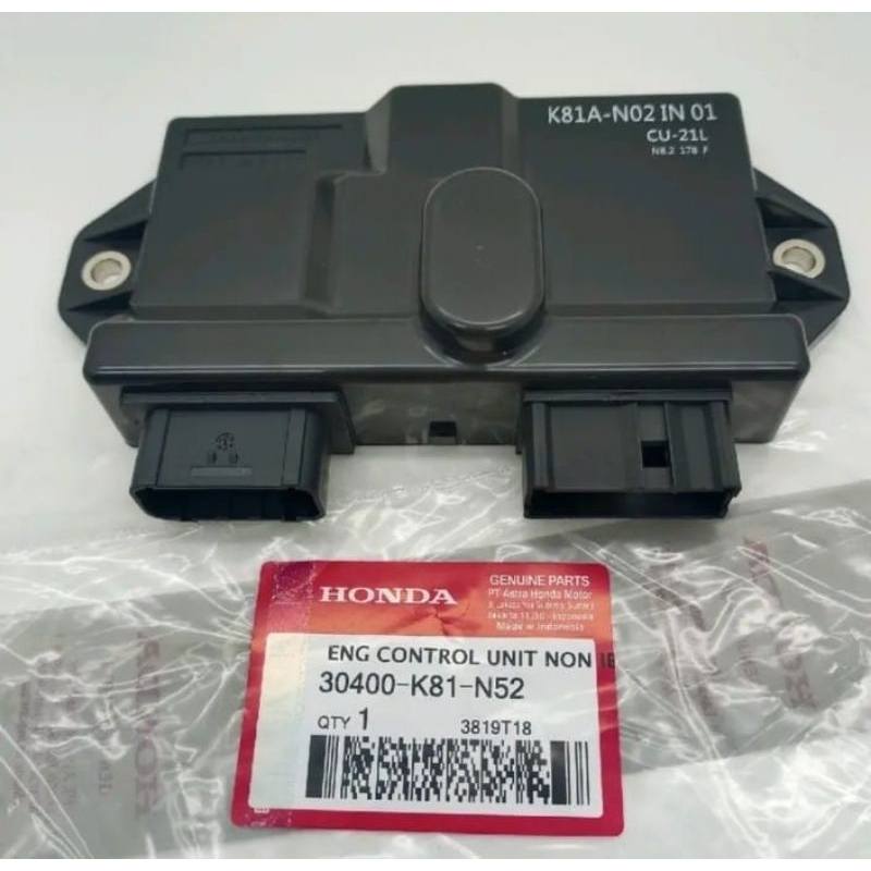 Jual ECU ECM (K81) motor honda beat eco fi / beat new esp / beat street ...