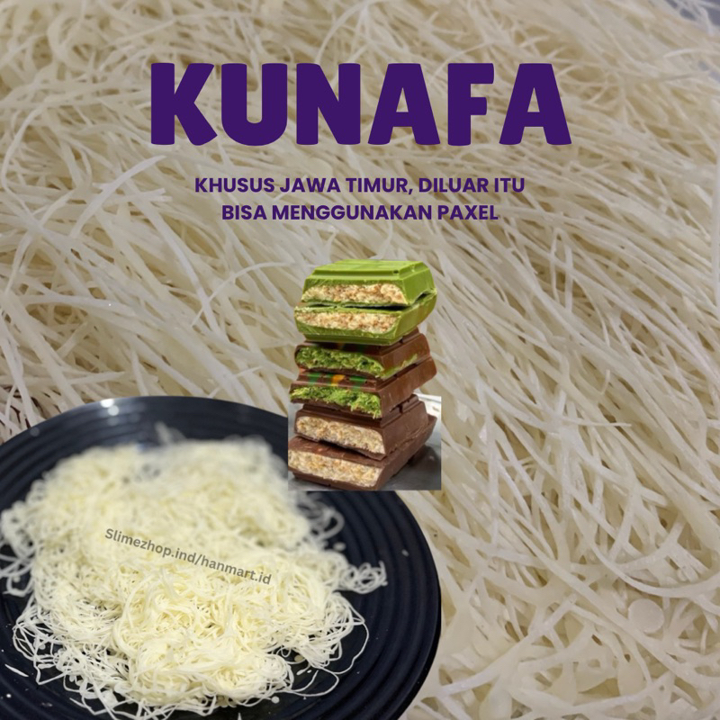 Jual Kunafa Arab/Kataifi/Kunafa Pastry 100gr (LOKAL PREMIUM) | Shopee ...