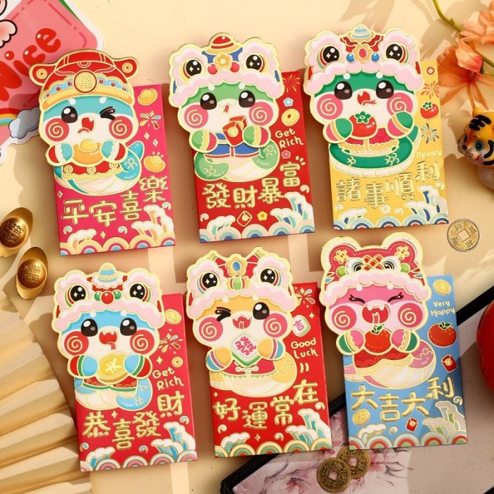 Jual Angpao 3D Model Ular 2025 , Angpau Tahun Ular Snake , Ampao, Ampau ...