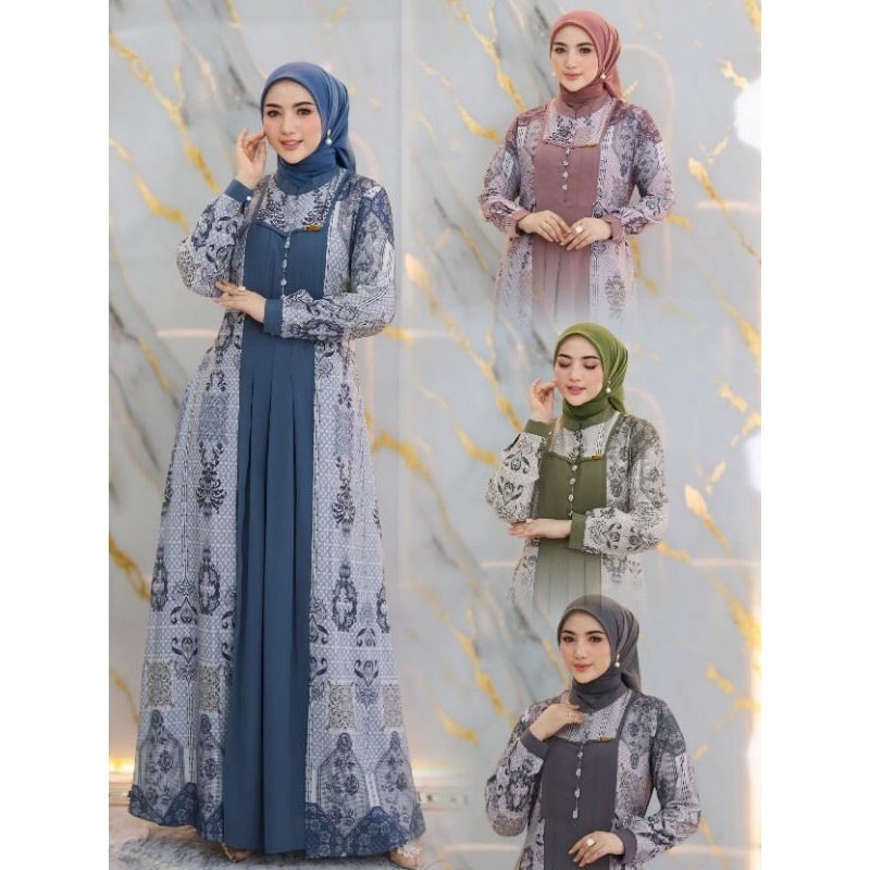 Jual Dahlia dress by df collection | Shopee Indonesia