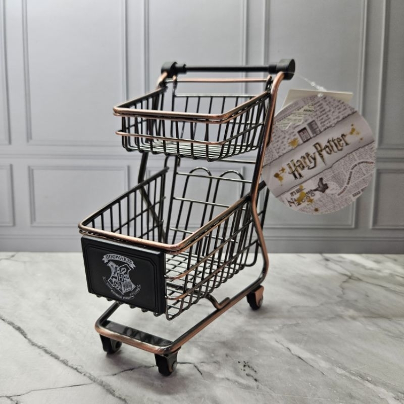 Jual (ORI) Miniso x Harry Potter 2 Tier Rolling Cart/ Pajangan Trolley ...