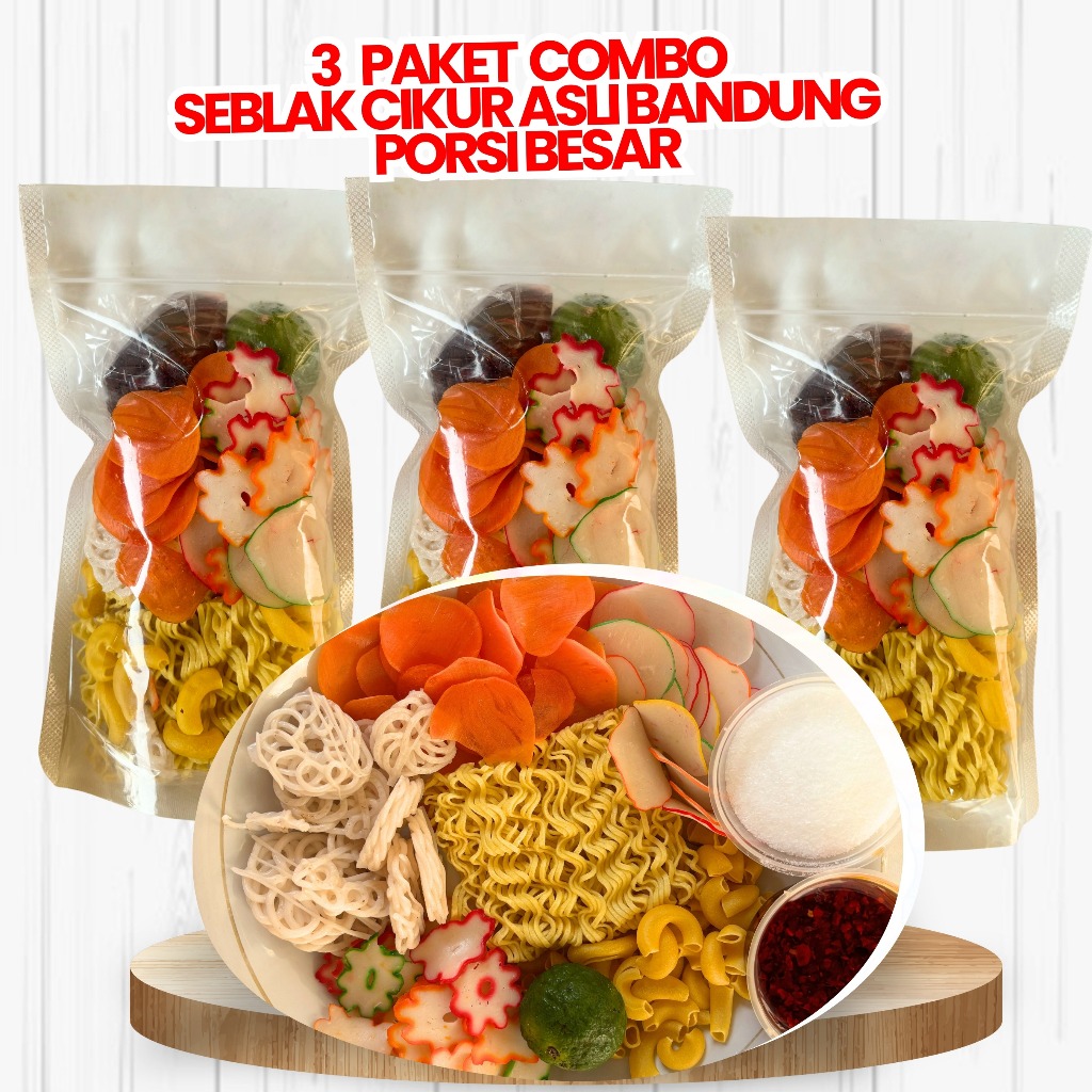 Jual Seblak Cikur Porsi Besar Termurah Khas Bandung Asli pedas gurih ...
