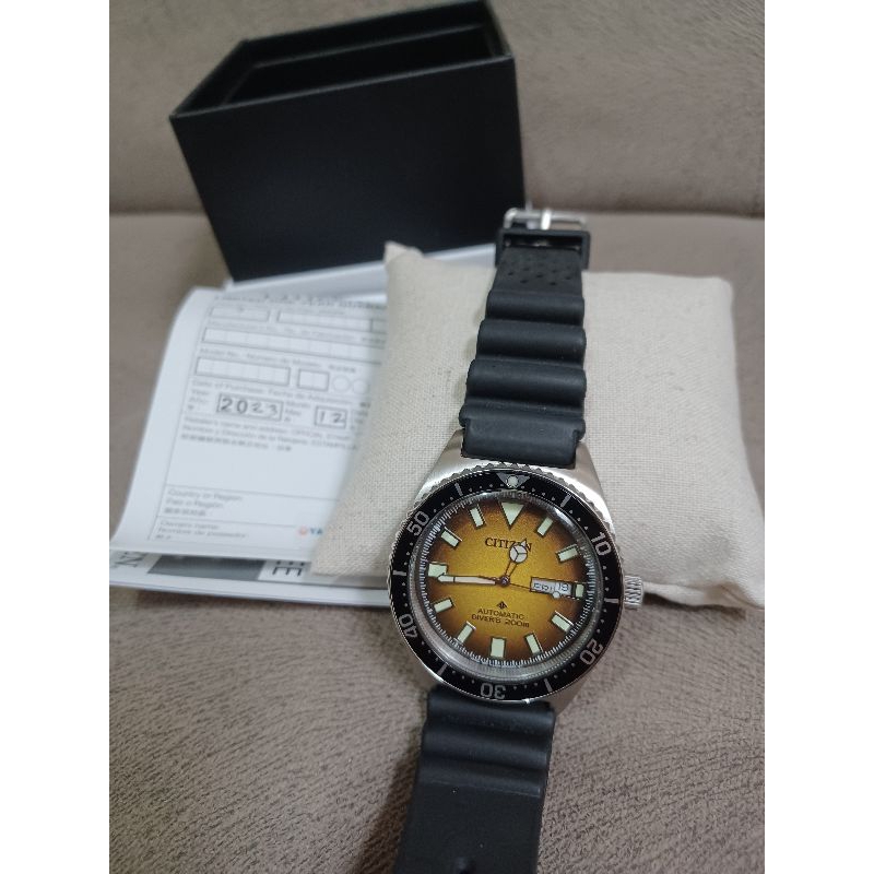 Jual Citizen Promaster Yellow Diver Automatic | Shopee Indonesia