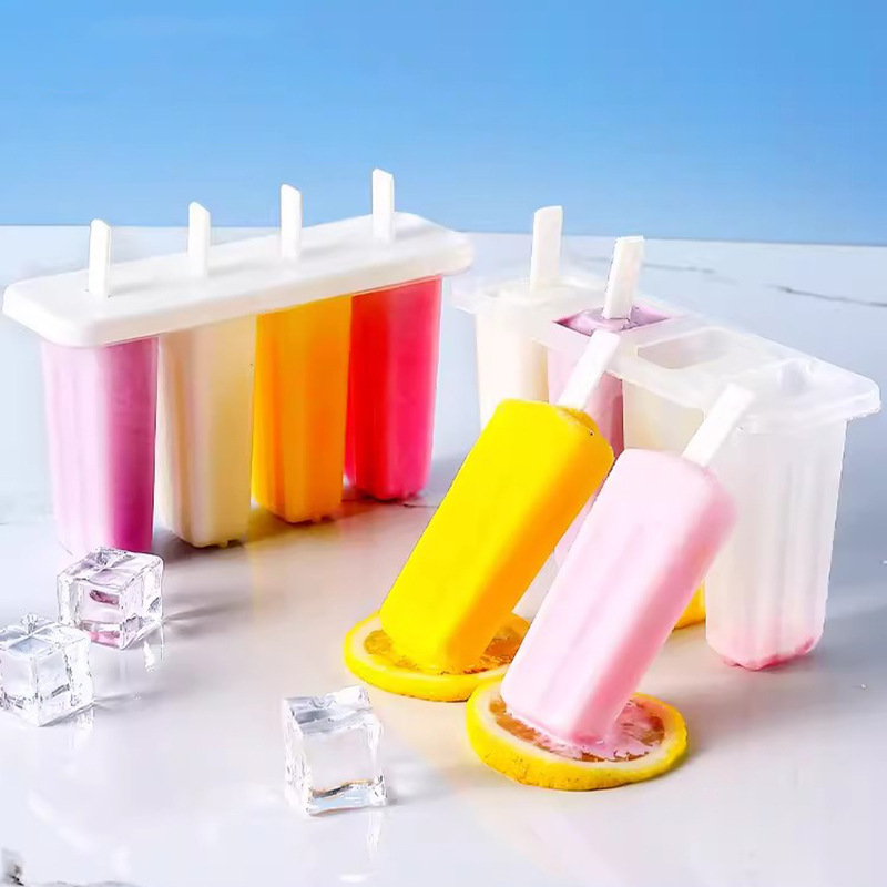 Jual Cetakan Es Cream Set Lengkap Cetakan Es Krim Loli 4 Stick Cetakan ...