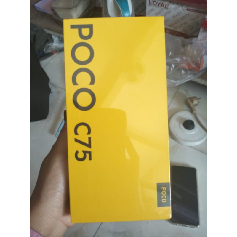 Jual POCO C75 6/128 GARANSI RESMI | Shopee Indonesia