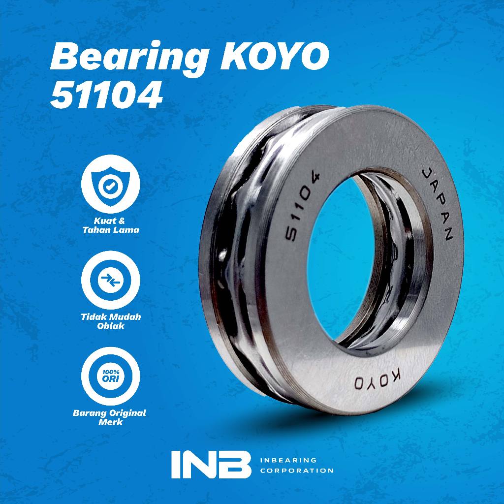 Jual Laker Bearing 51104 KOYO Bearing Shock Depan Espass S91 INB Original KOYO | Shopee Indonesia