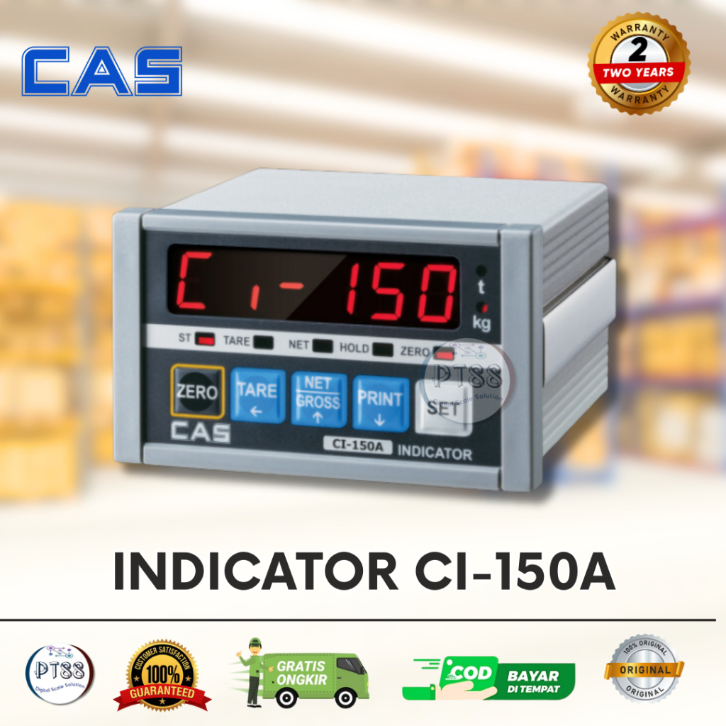 Jual CAS indicator CI-150A + Analog 4-20MA / indicator CAS CI150A ...