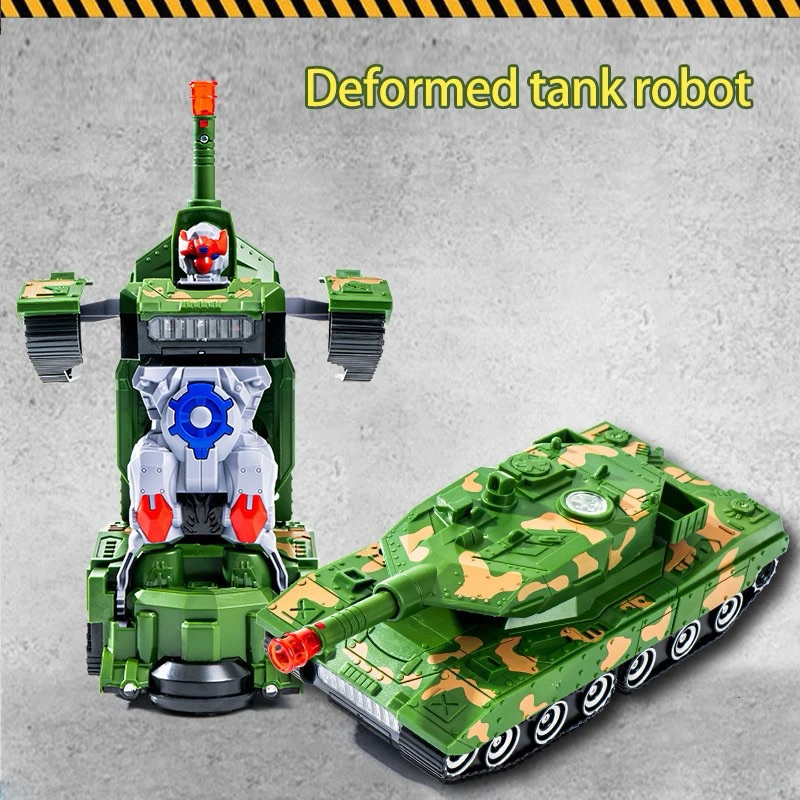 Jual STJ DEFORMATION COMBAT TANK JADI ROBOT MAINAN ANAK MOBIL BATERAI ...