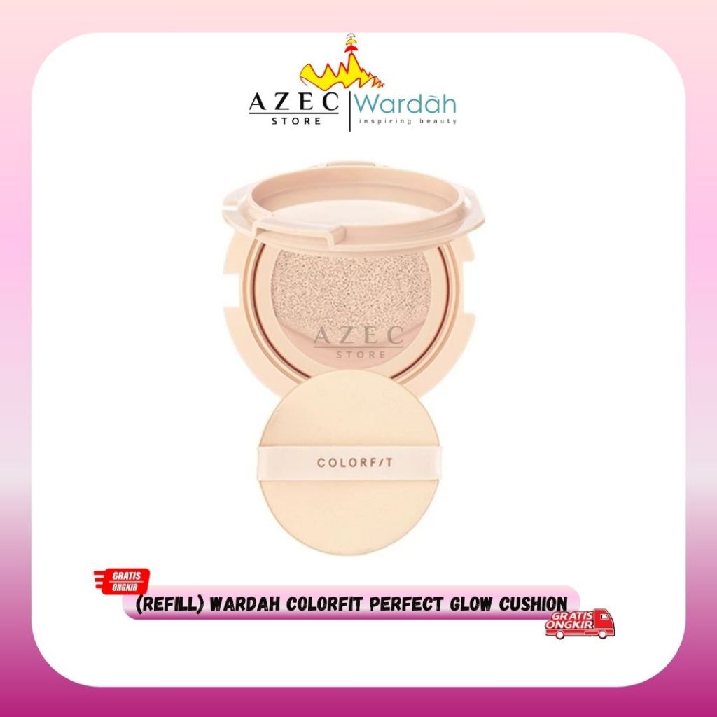 Jual (REFILL) Wardah Colorfit Perfect Glow Cushion 15GR | Shopee Indonesia