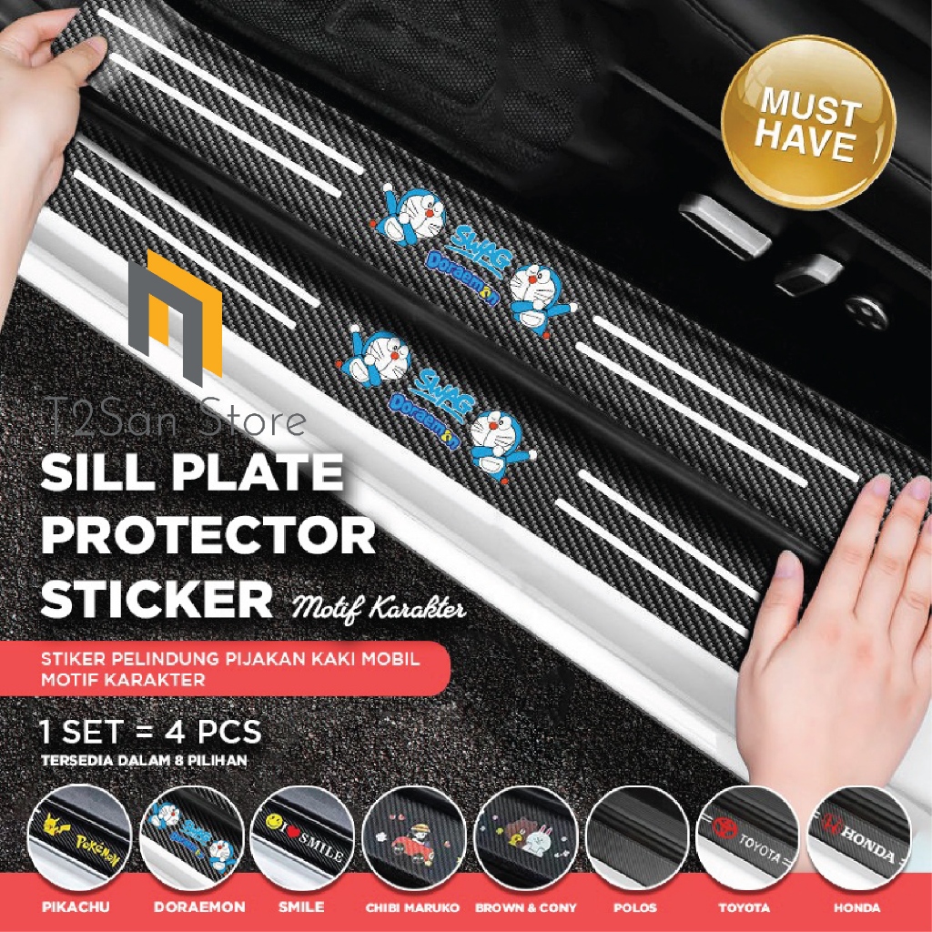 Jual Sticker Pelindung Sill Plate Universal /Stiker Pelindung Pijakan ...