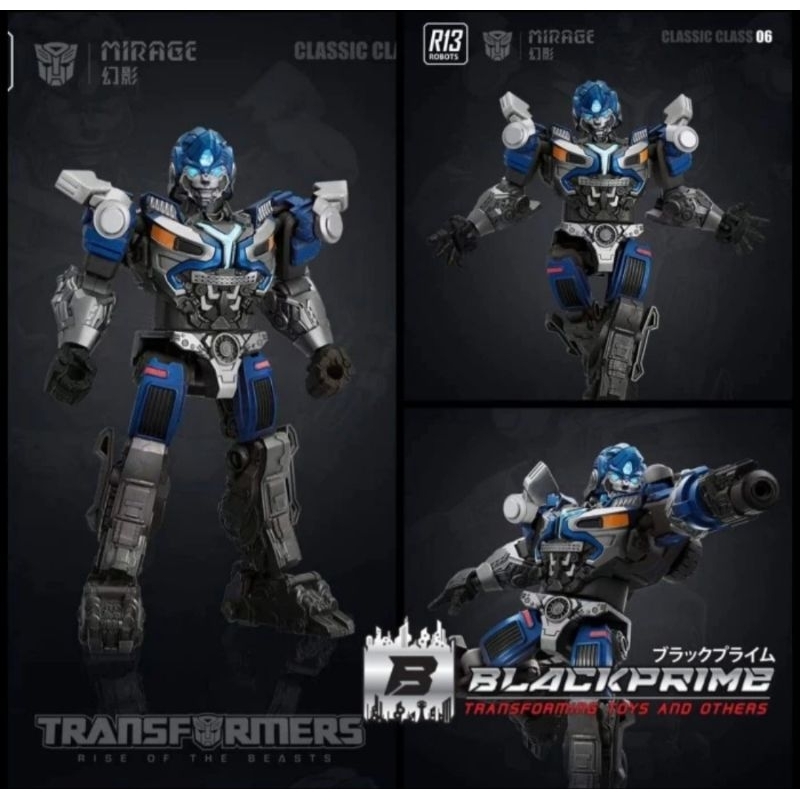 Jual Bloks Mirage Trasformers rise of the beasts Mirage Model Kit ...