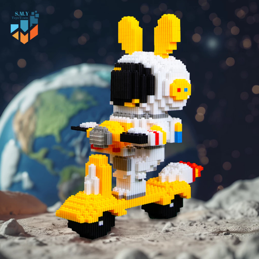 Jual SMY Toystown Nano Block Scooter Astronaut 57010 - Bricks Education ...