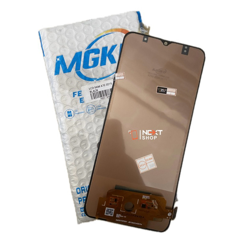 Jual LCD TS FULLSET SAM A70/A705 BLACK | Shopee Indonesia