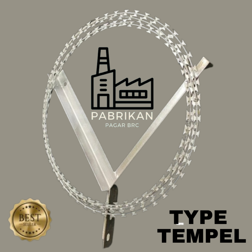Jual tiang type Y / tiang kawat silet / tiang kawat duri / tiang siku ...