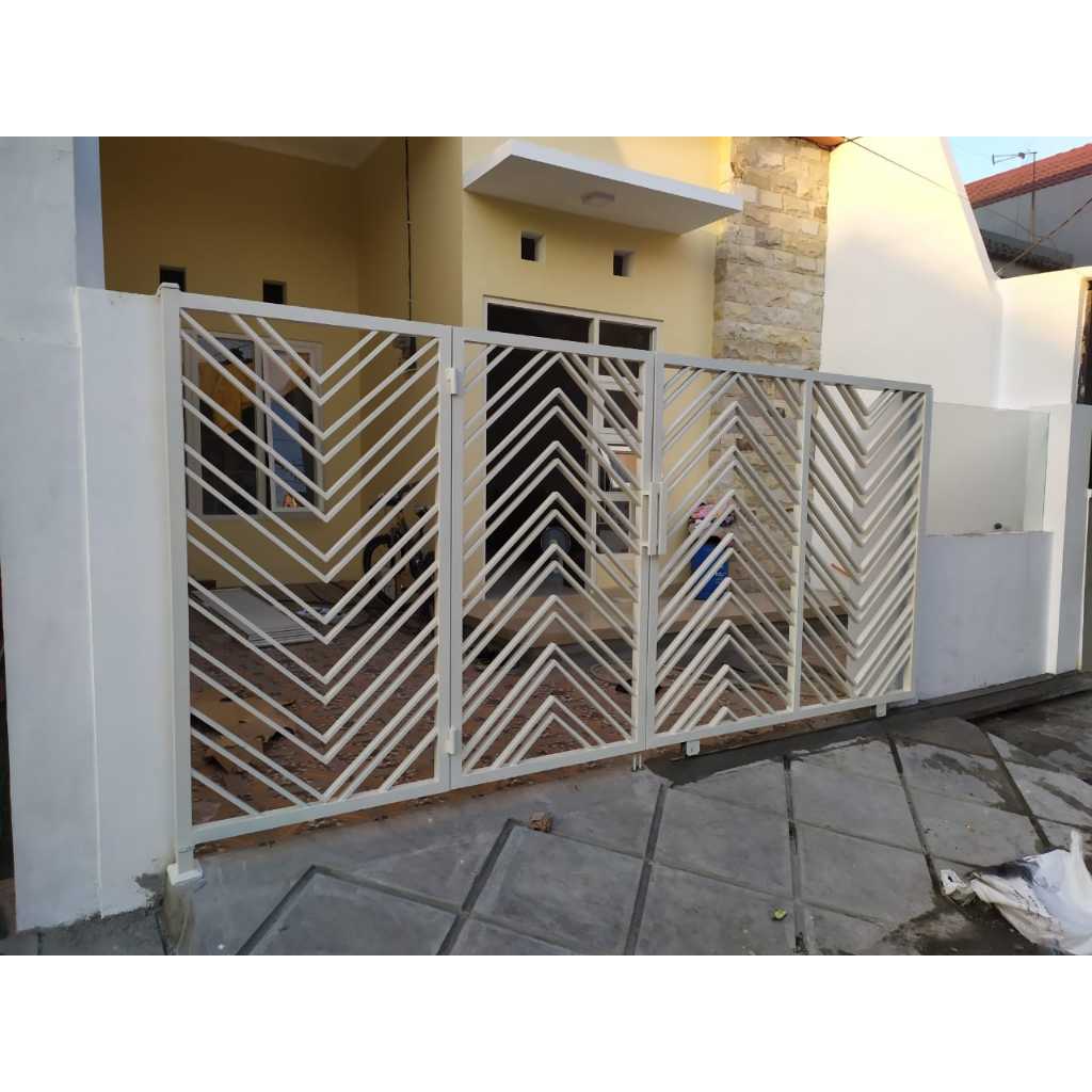 Jual pagar minimalis kekinian, pagar murah modern | Shopee Indonesia